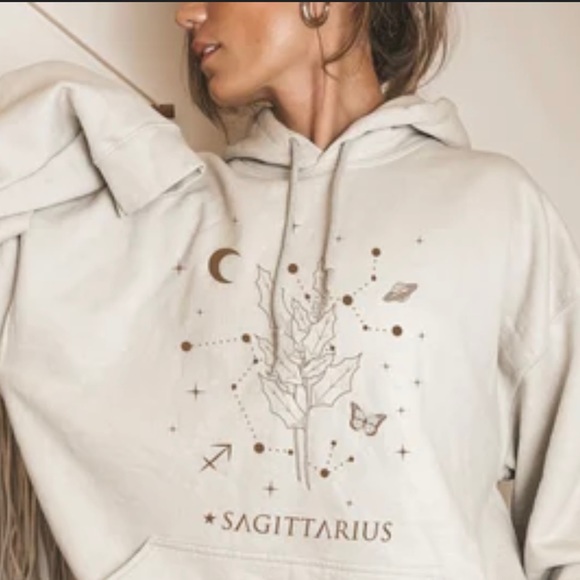 Sweaters | Zodiac Sign Hoodie | Poshmark